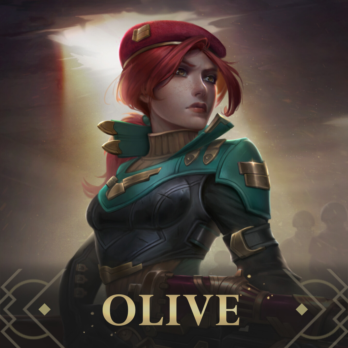 ArtStation - Olive, The Captain