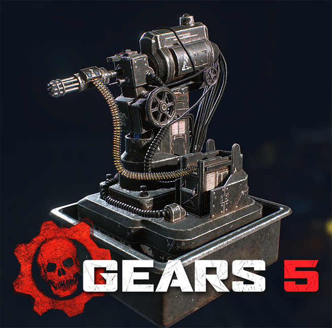 ArtStation - Gears 5 Props