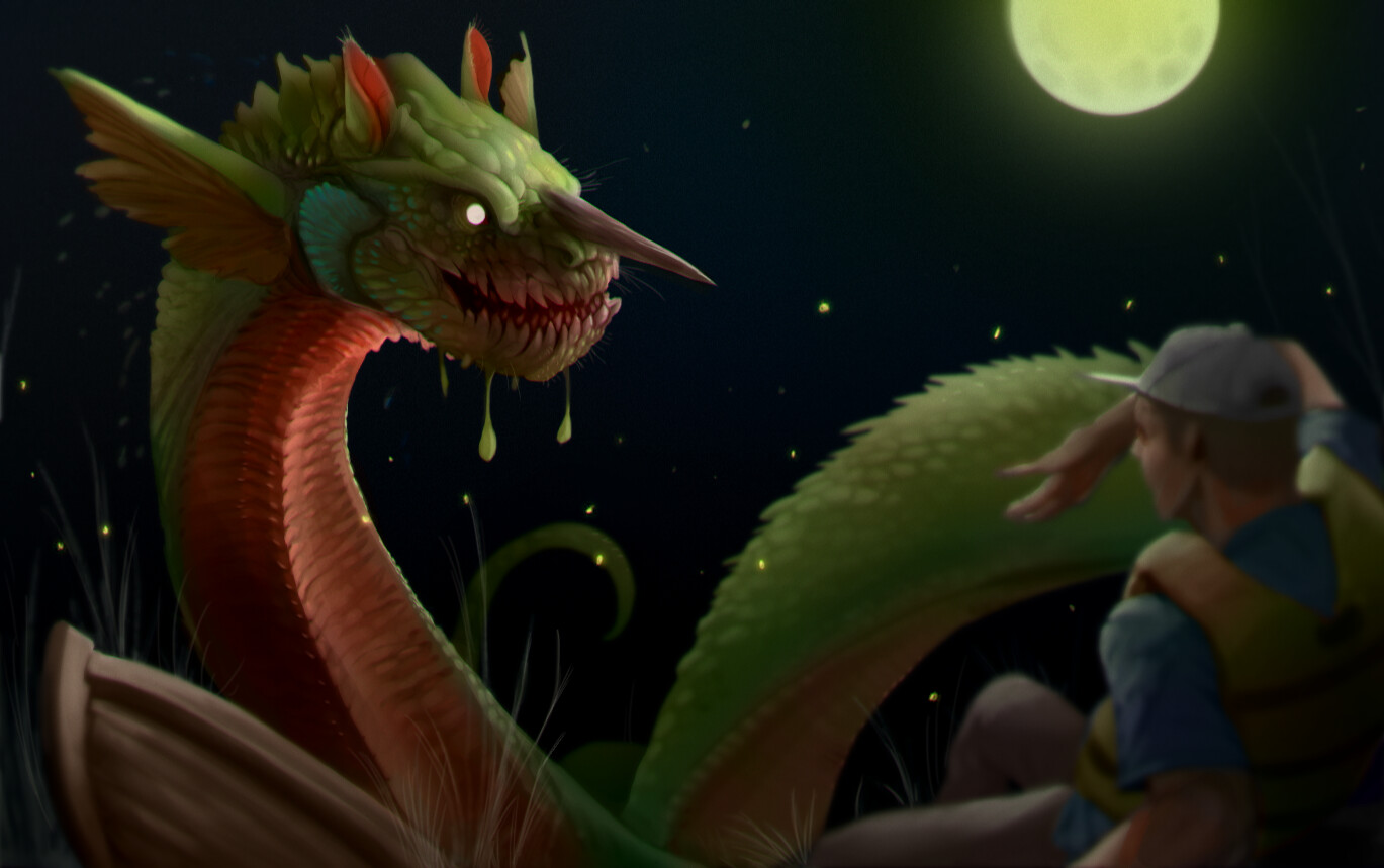 ArtStation - Cryptids: The Ogopogo