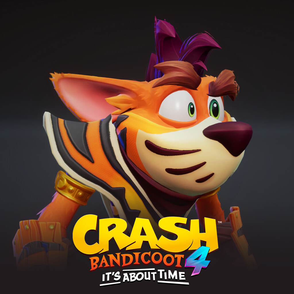 ArtStation - Crash Bandicoot - Crash Pursona