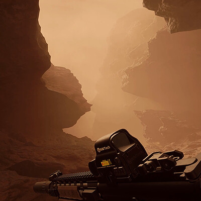 ArtStation - UE4 - A six minutes walk on Planet-X