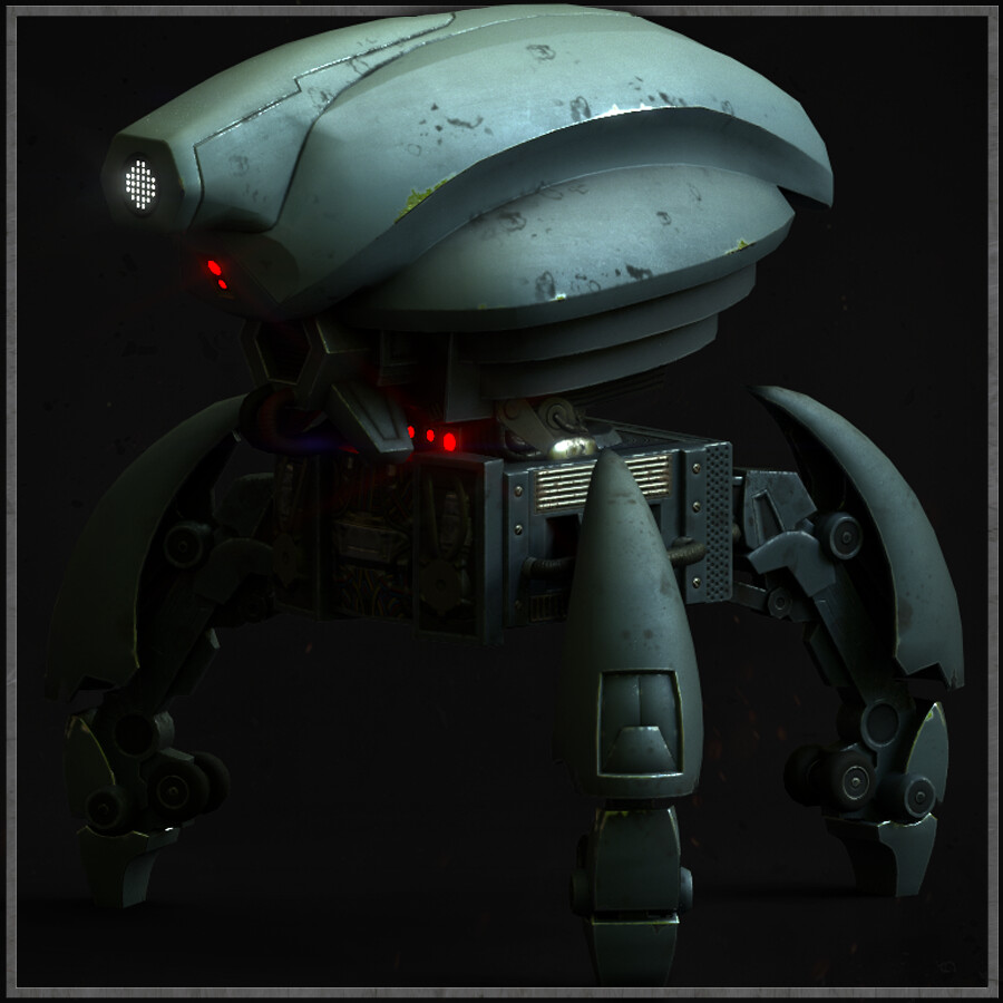 ArtStation - Turret Robot