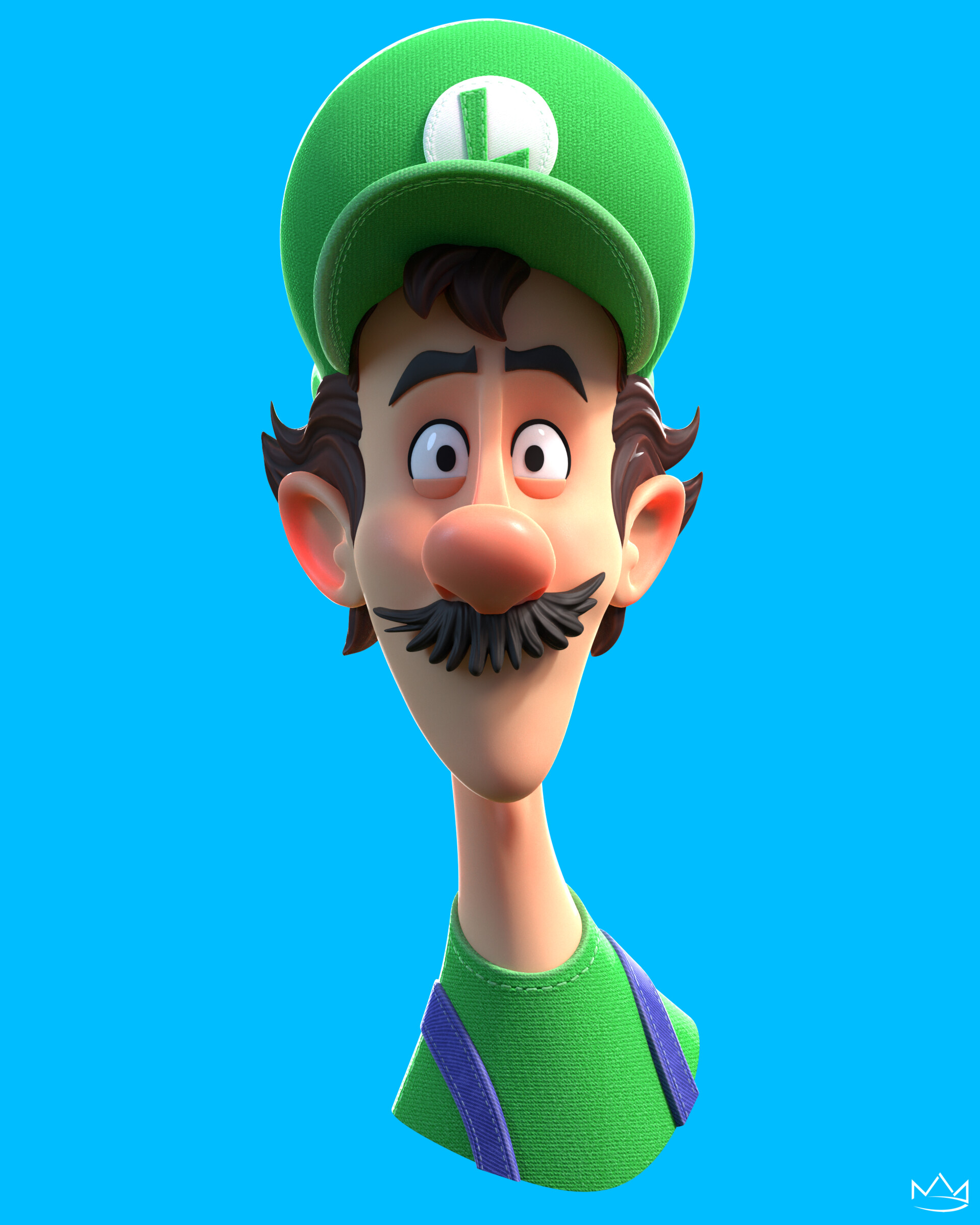 ArtStation - Luigi Number 1