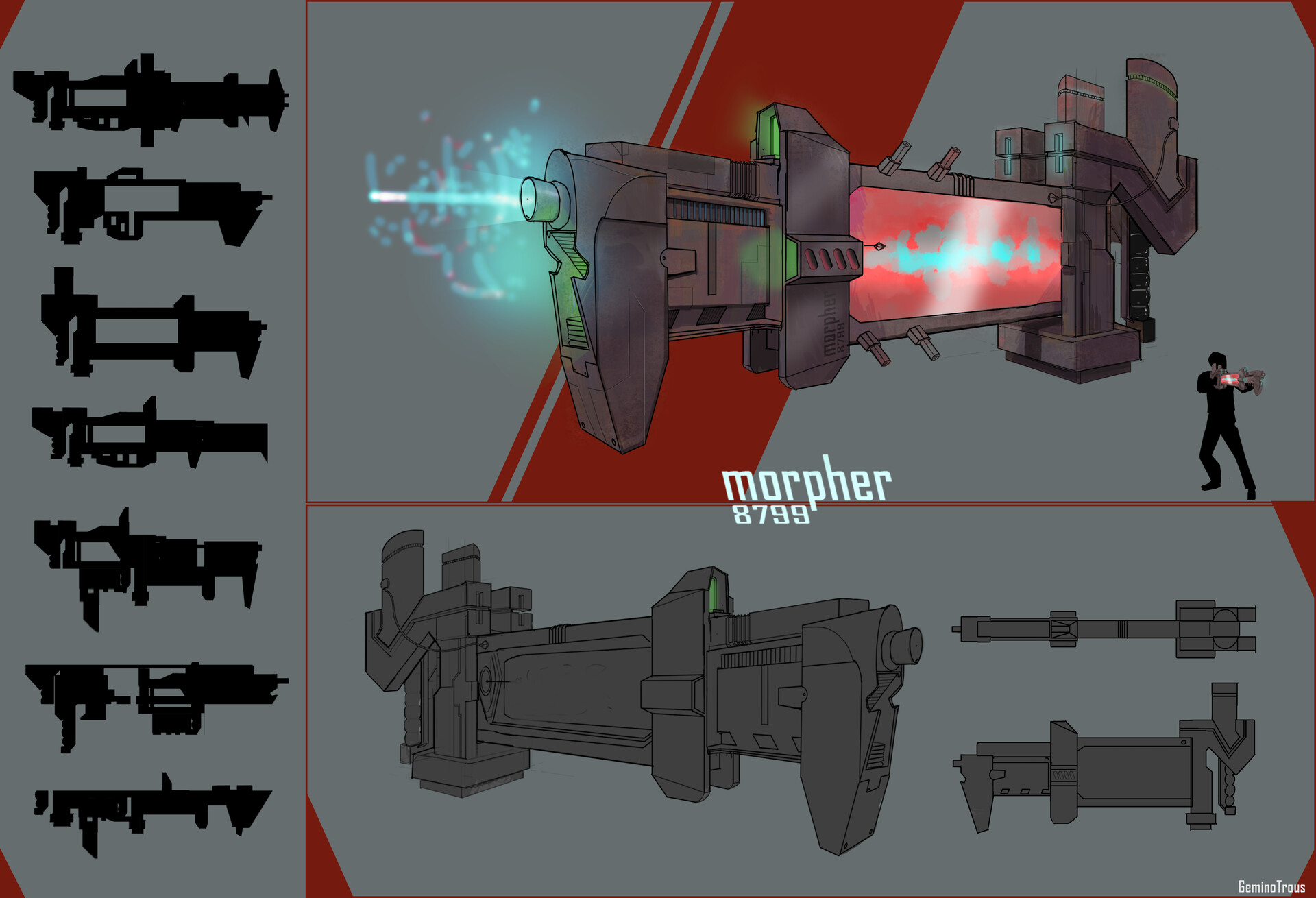 ArtStation - Morpher 8799 - Bio-Gun Concept