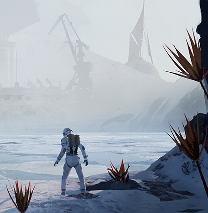 ArtStation - The Sentinel_Frozen Planet