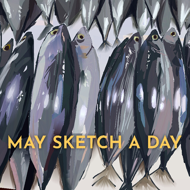 ArtStation - May Sketch a Day - Fishes