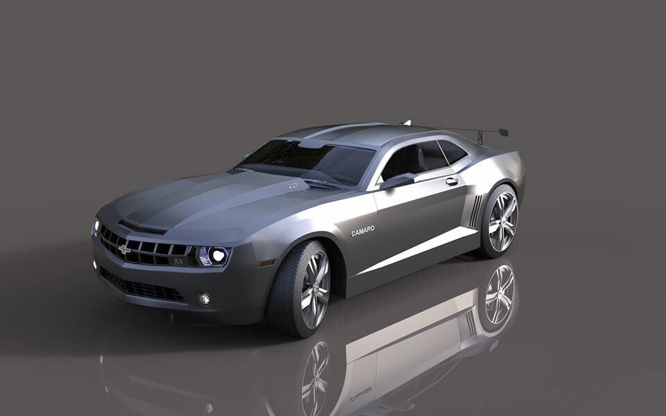 ArtStation - camaro model.