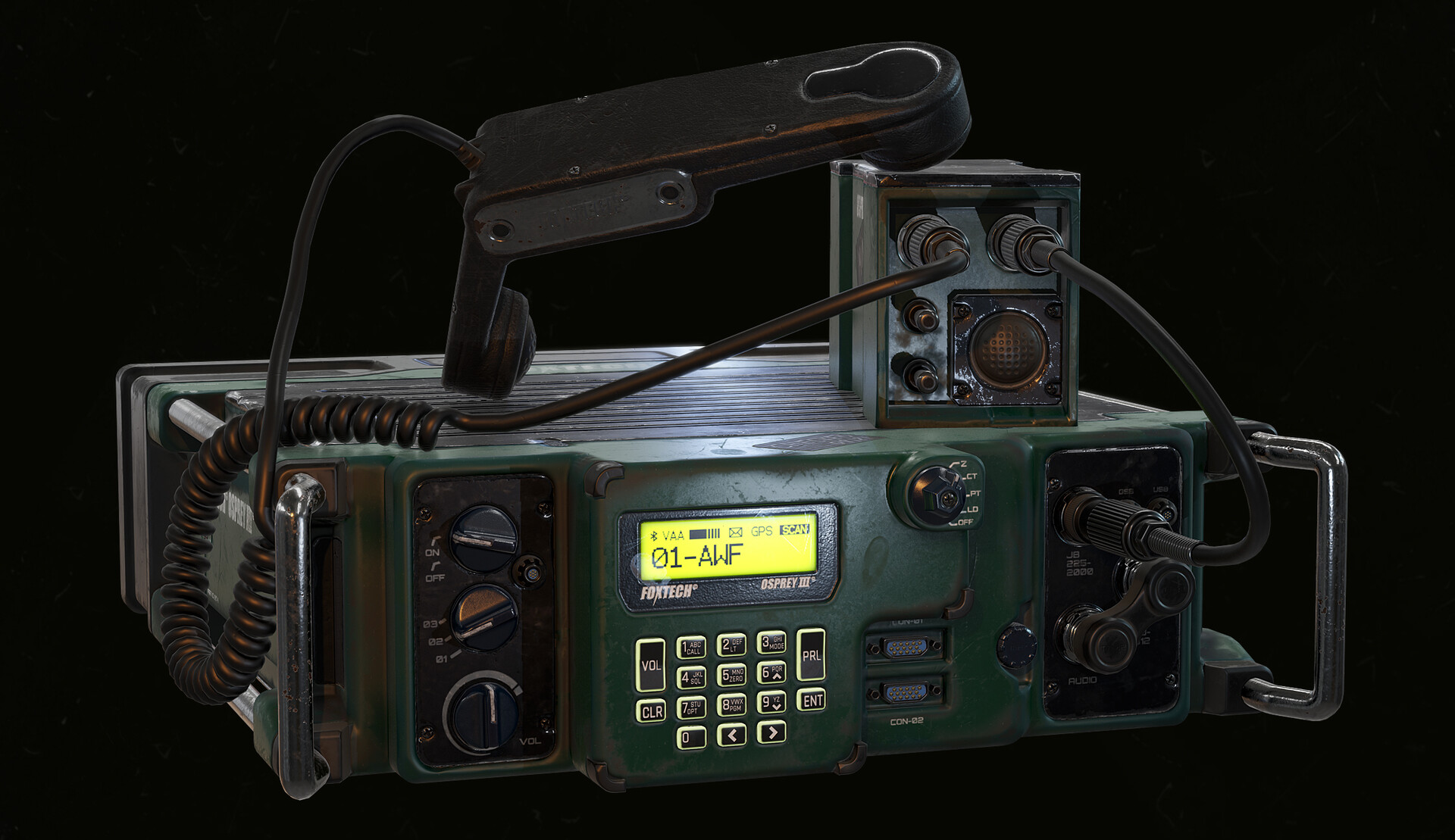 ArtStation - Military Radio
