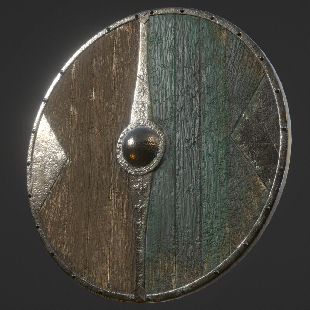 ArtStation - Viking shield ~ 2021
