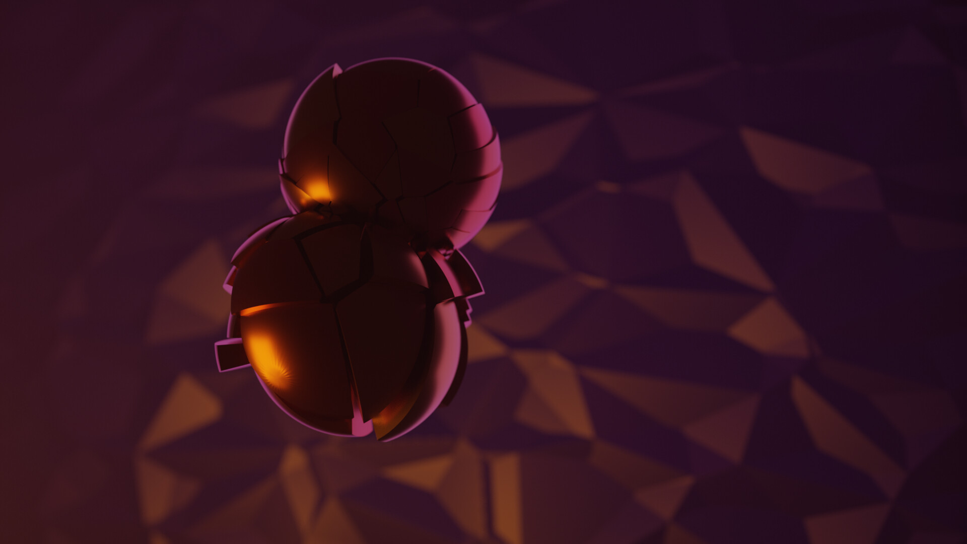 ArtStation - Spheres colliding