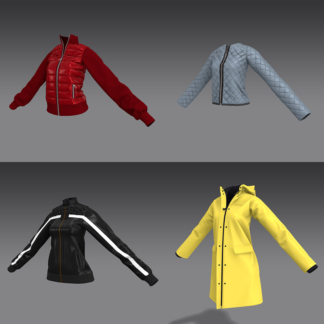 ArtStation - Jackets and coats