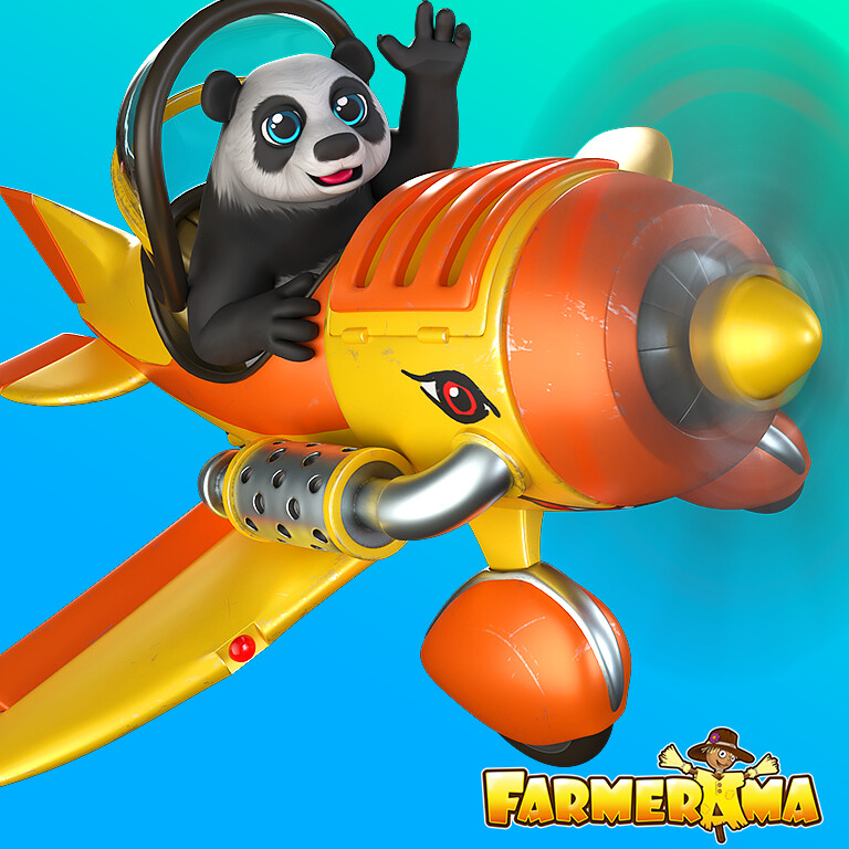 ArtStation - Air-Race Plane