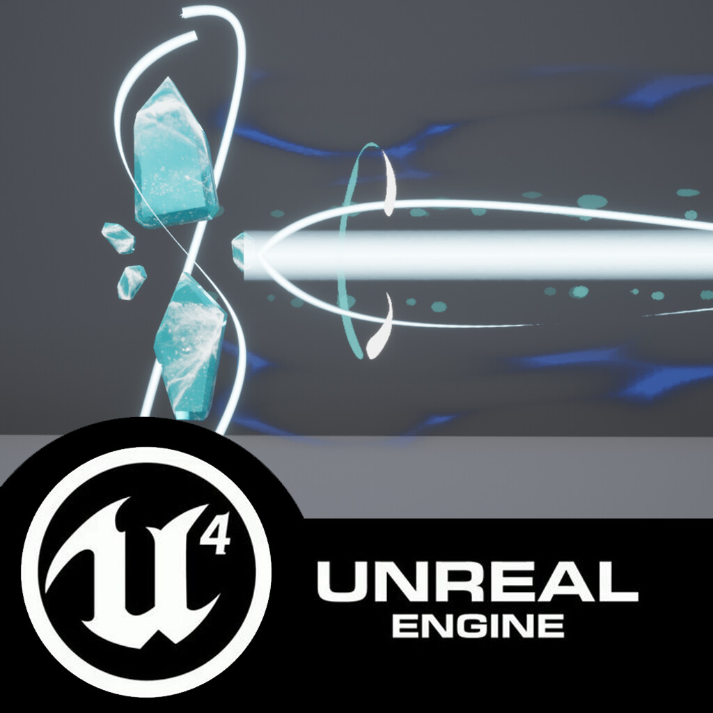 ArtStation - Ice Beam VFX