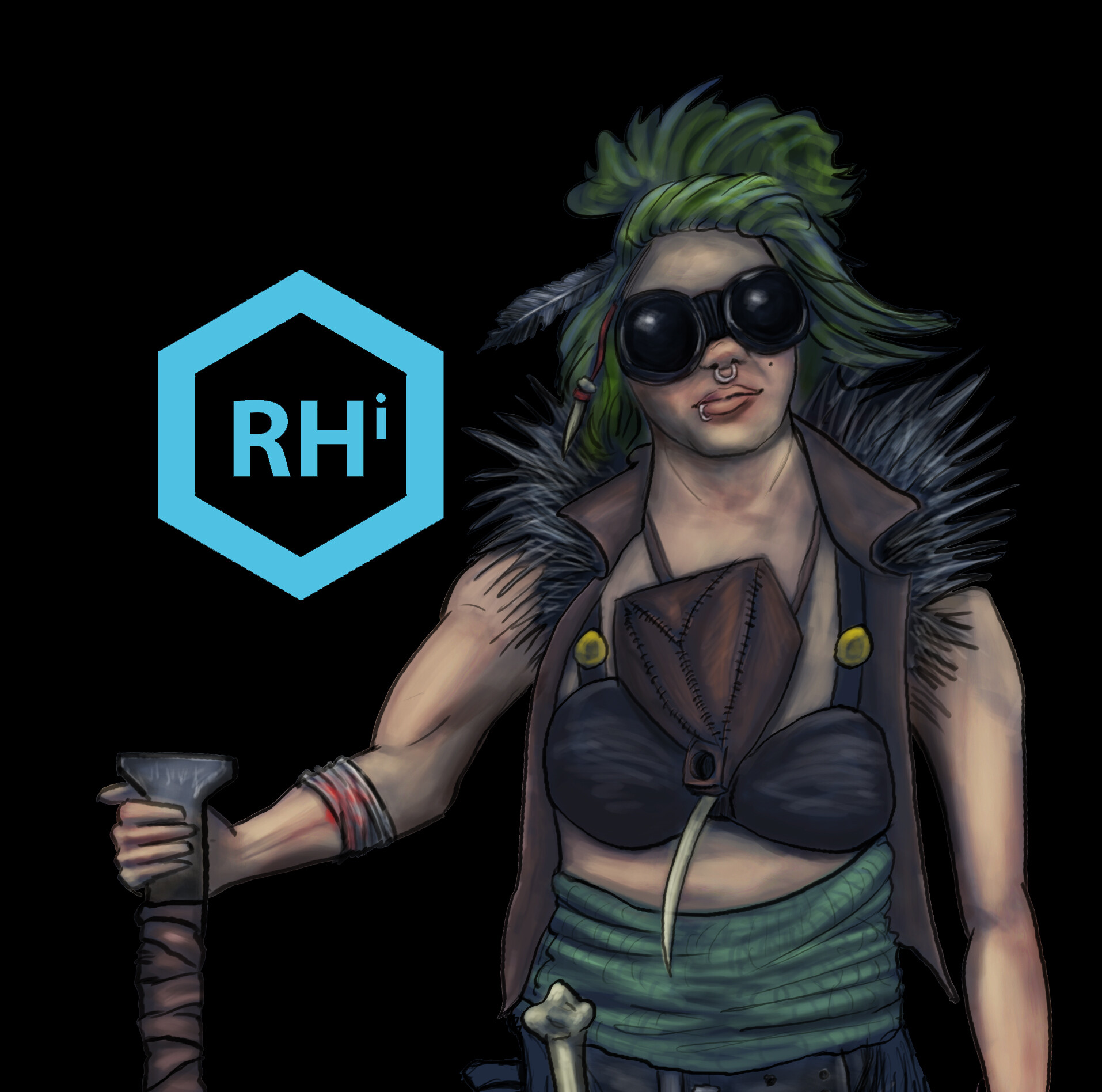 ArtStation - Post-Apocalyptic Girl