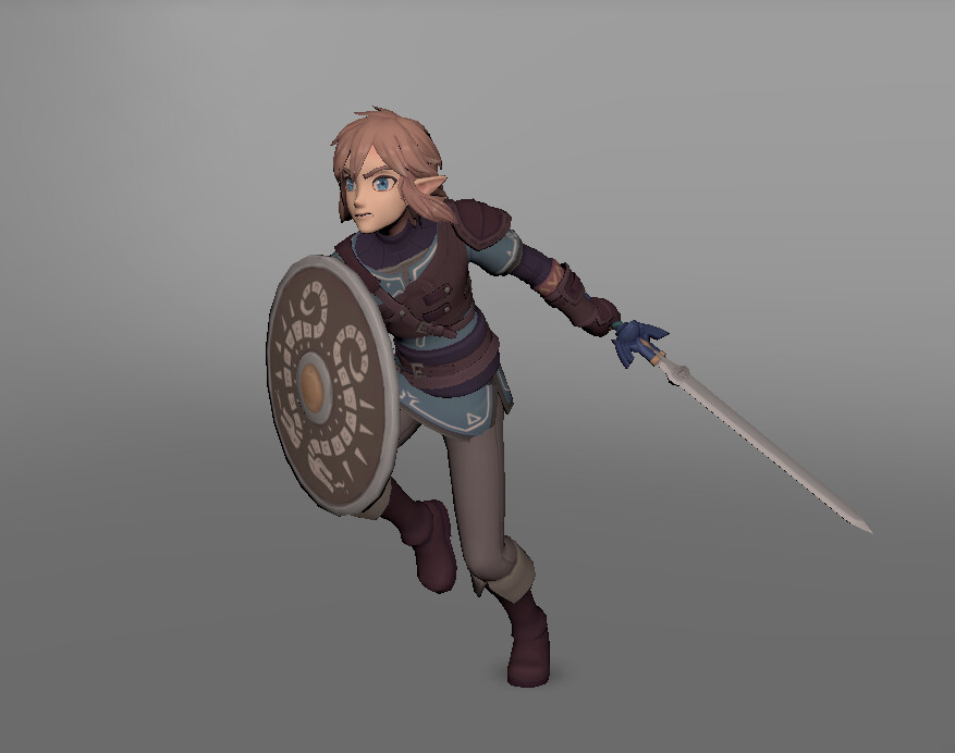 ArtStation - link Animation Set