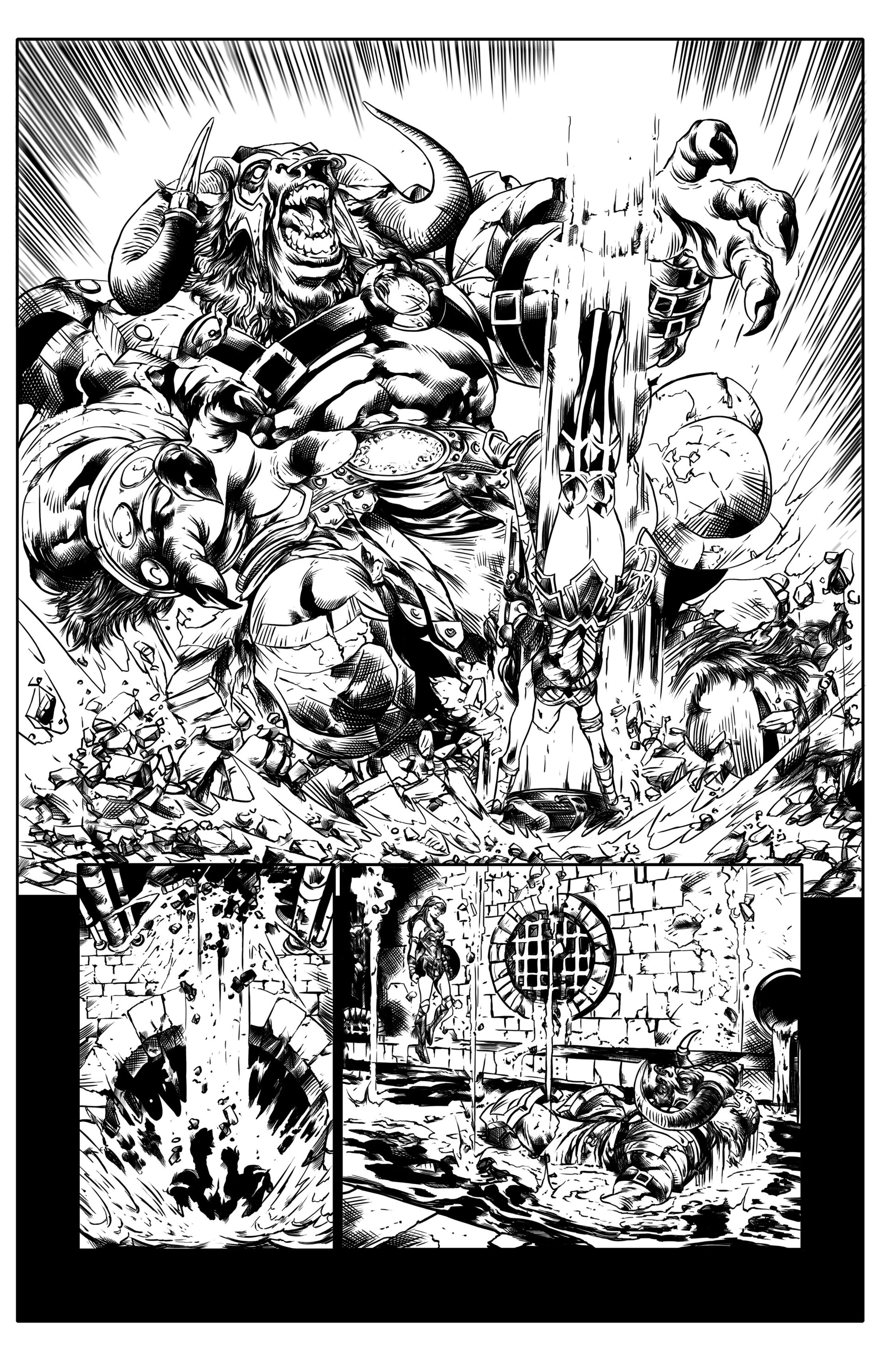 ArtStation - Wonnderwomen Panels