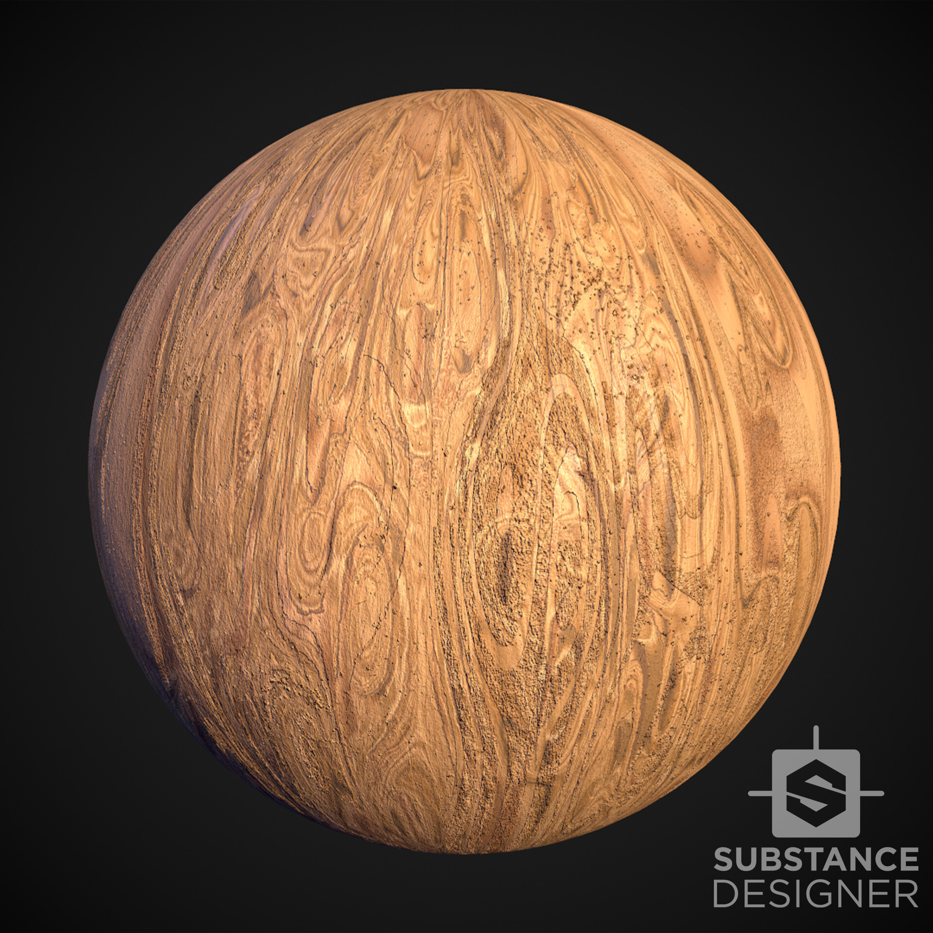 Alson Chew - Wood Grain Material