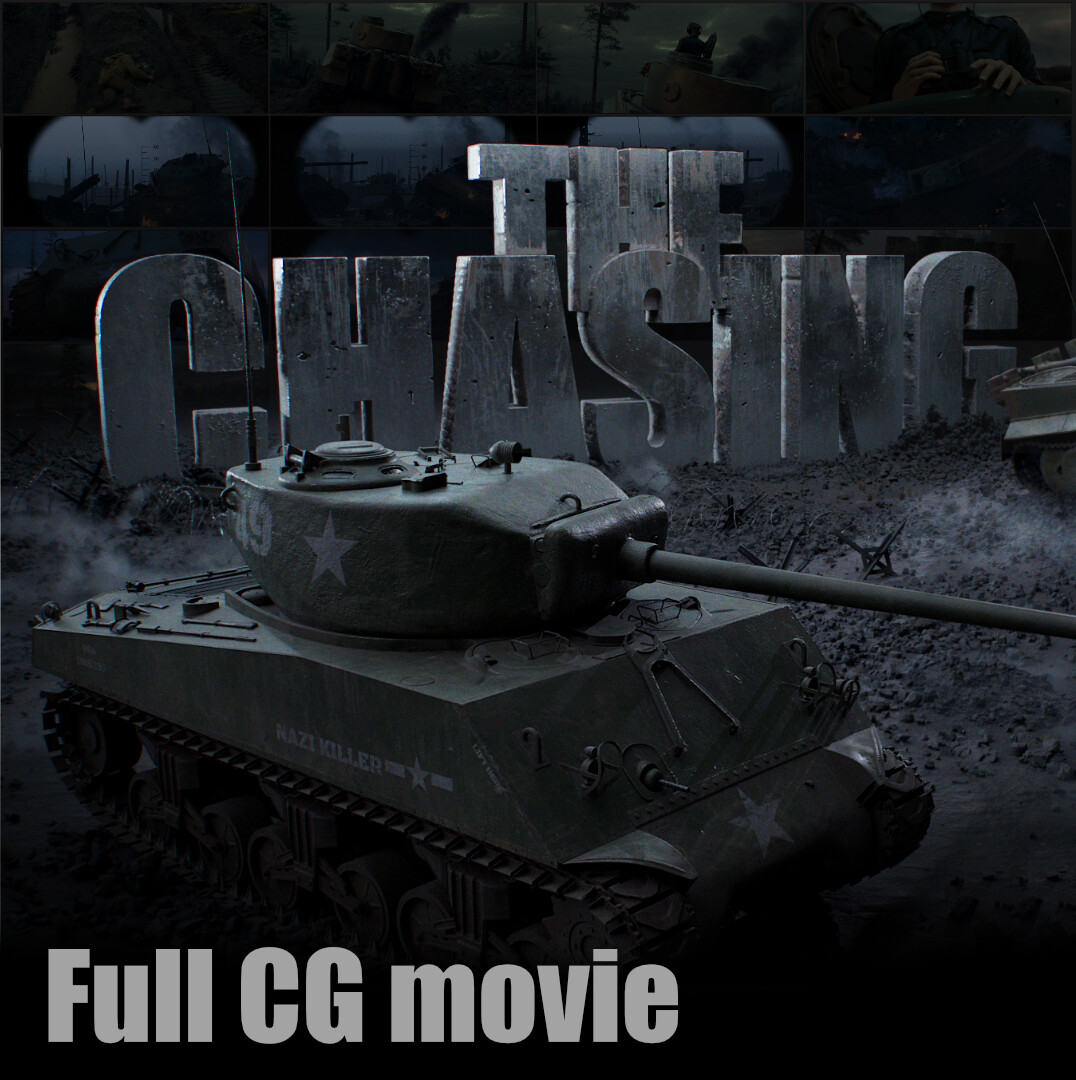 ArtStation - The Chasing - own short film