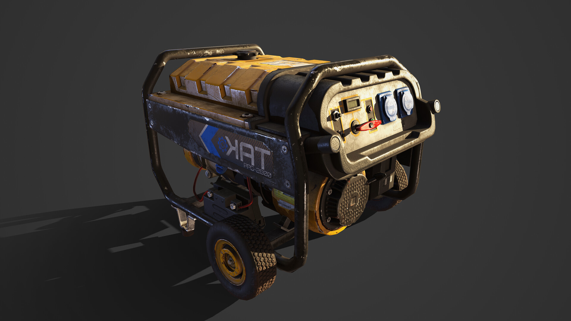 ArtStation - Portable Power Generator