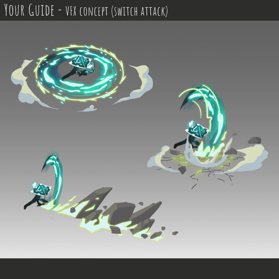 ArtStation - YOUR GUIDE : VFX concepts