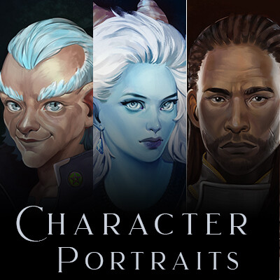 ArtStation - Character Portraits