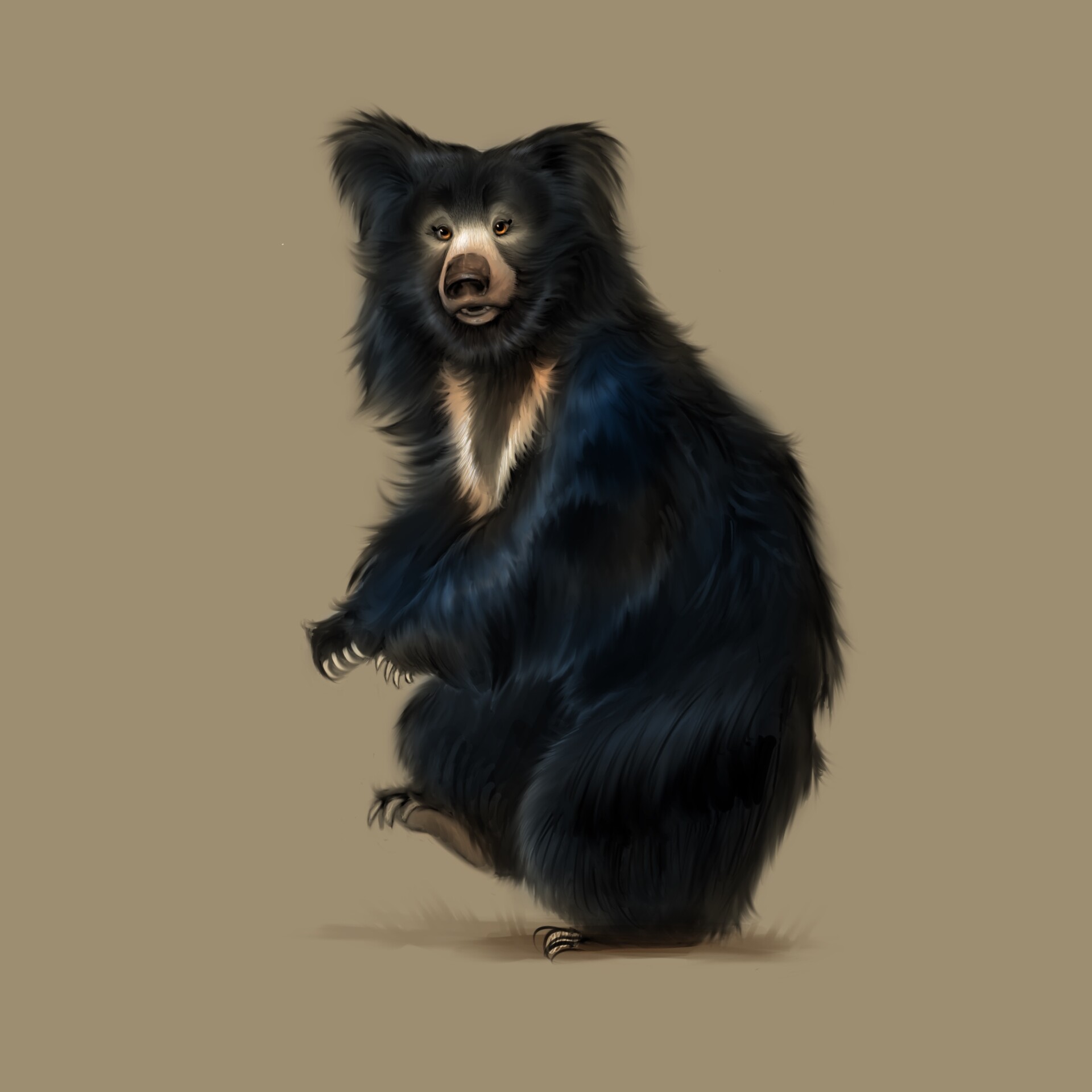 ArtStation - Sloth Bear