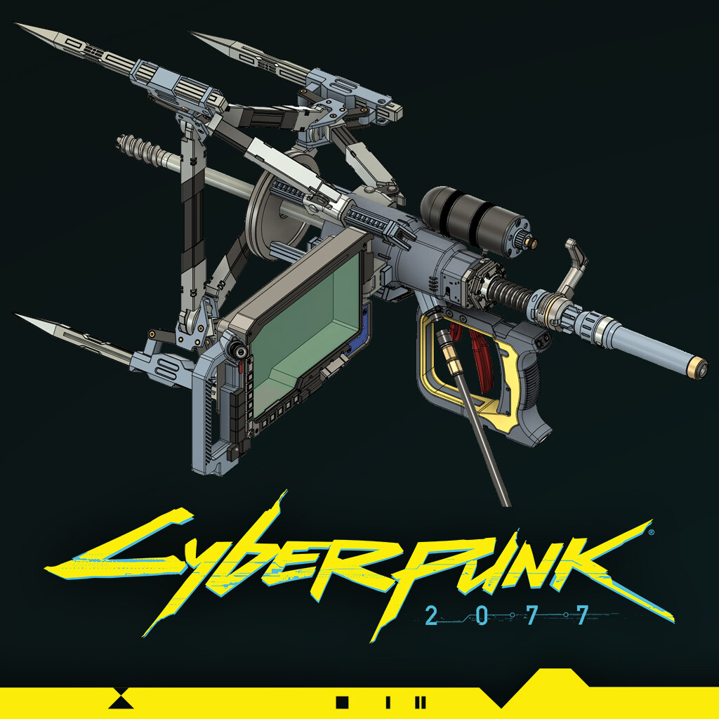 ArtStation - Cyberpunk 2077 - Early Prototype - MultiTool