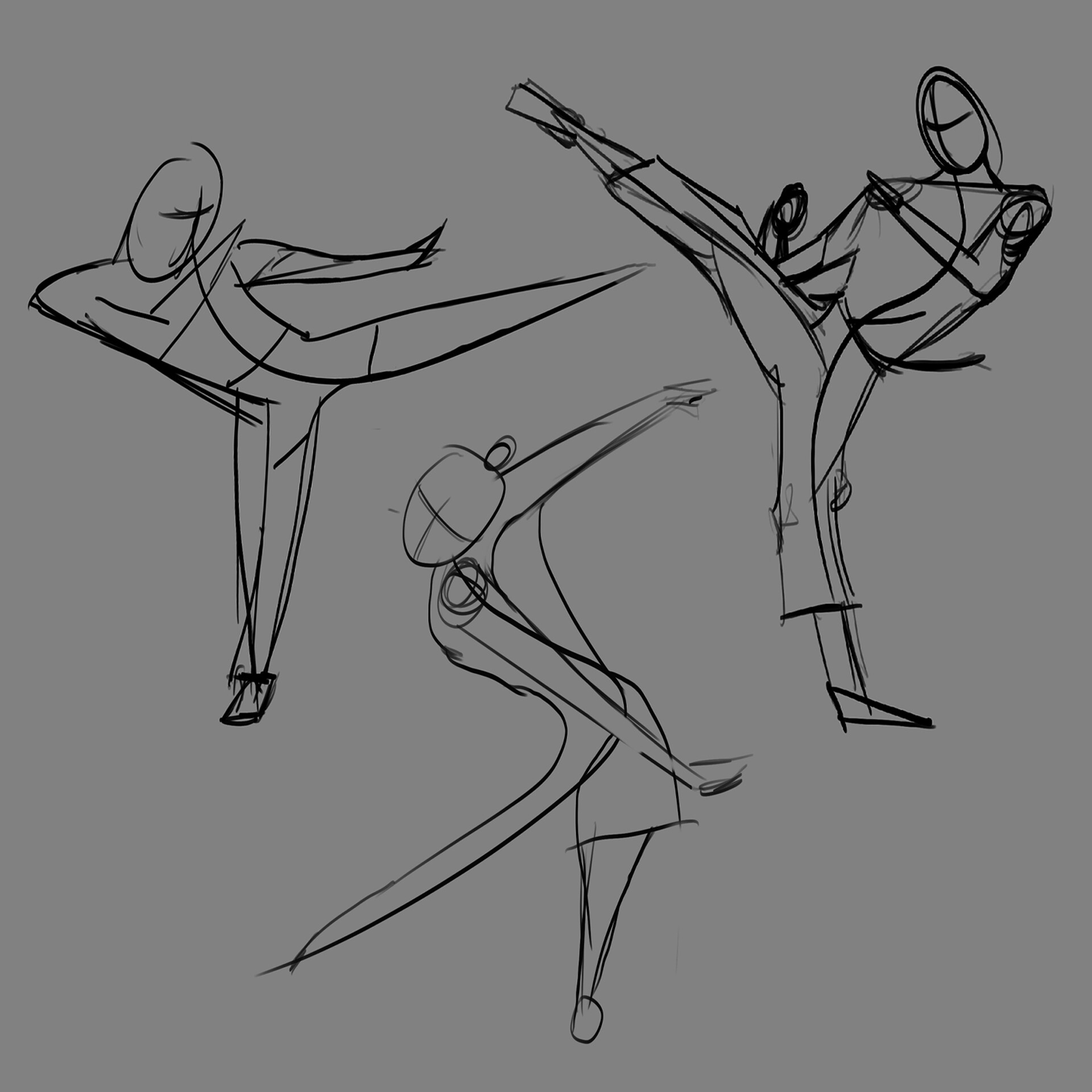 ArtStation - Pose practice