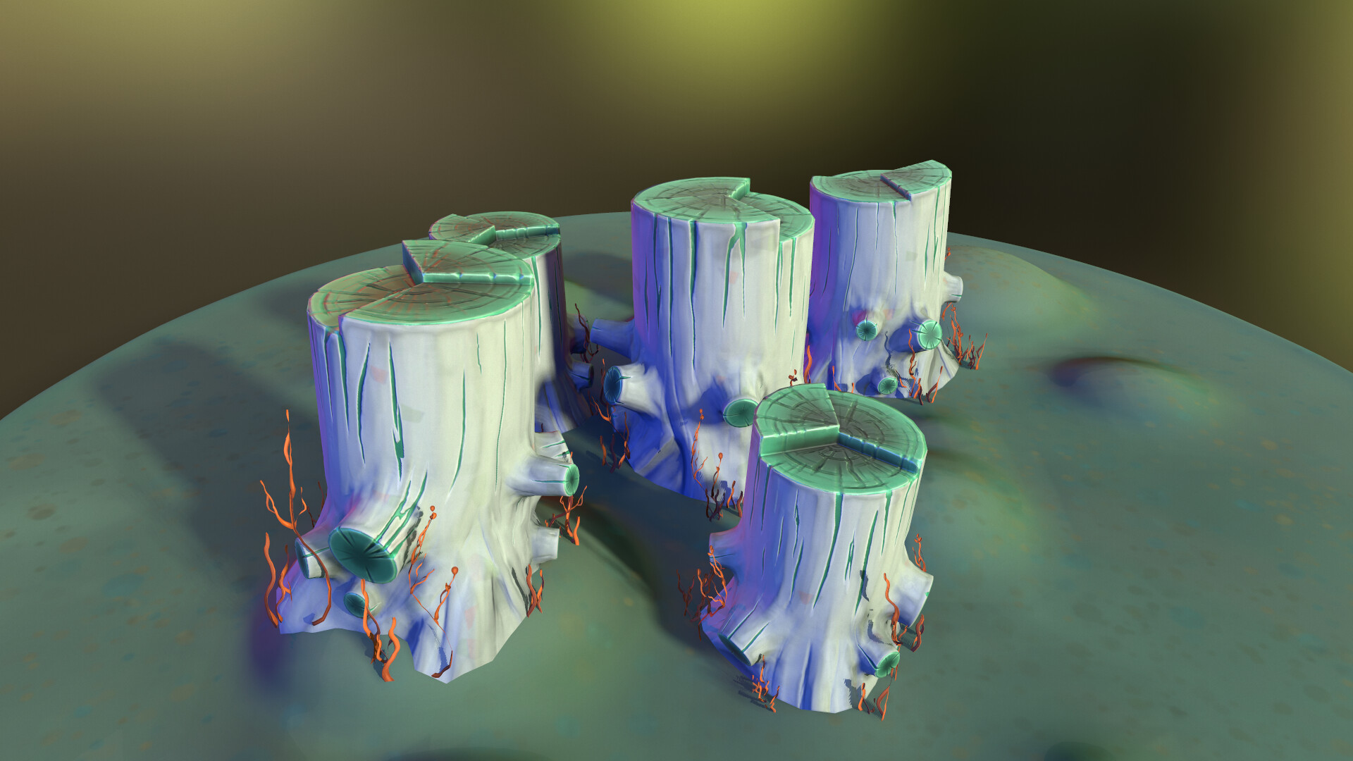 Benajean "Ben" Palomo - Petrified Tree Trunk