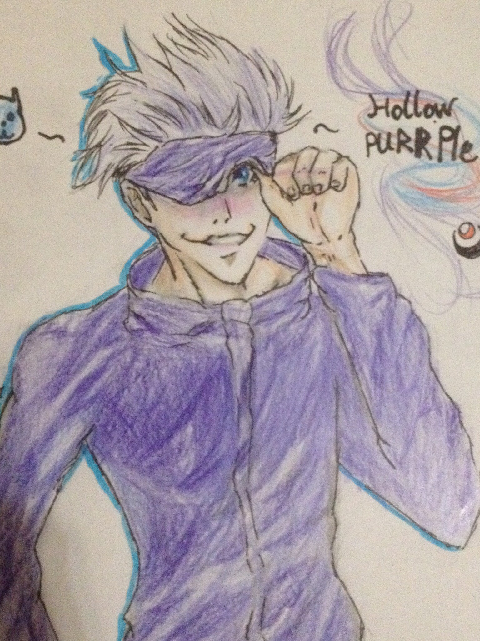 ArtStation - Hollow Purrple~ - Gojo Satoru