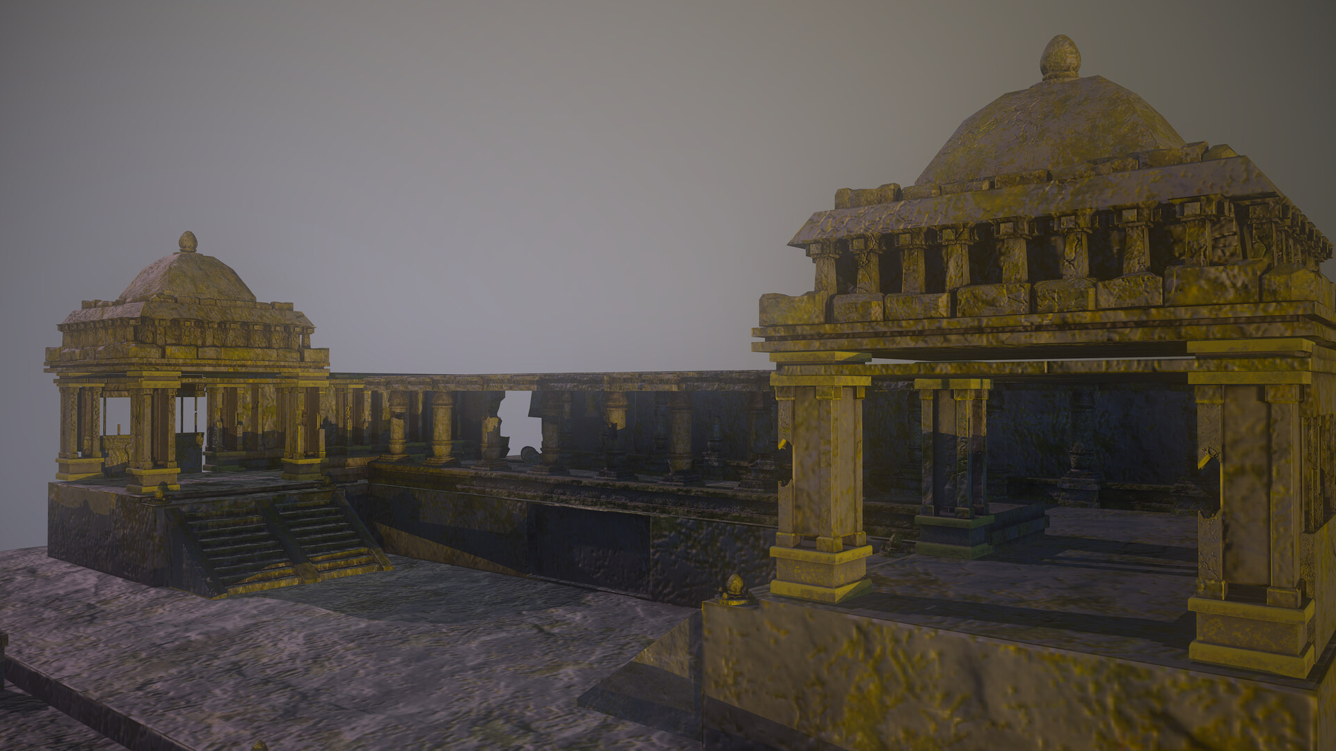 ArtStation - Destroyed Temple