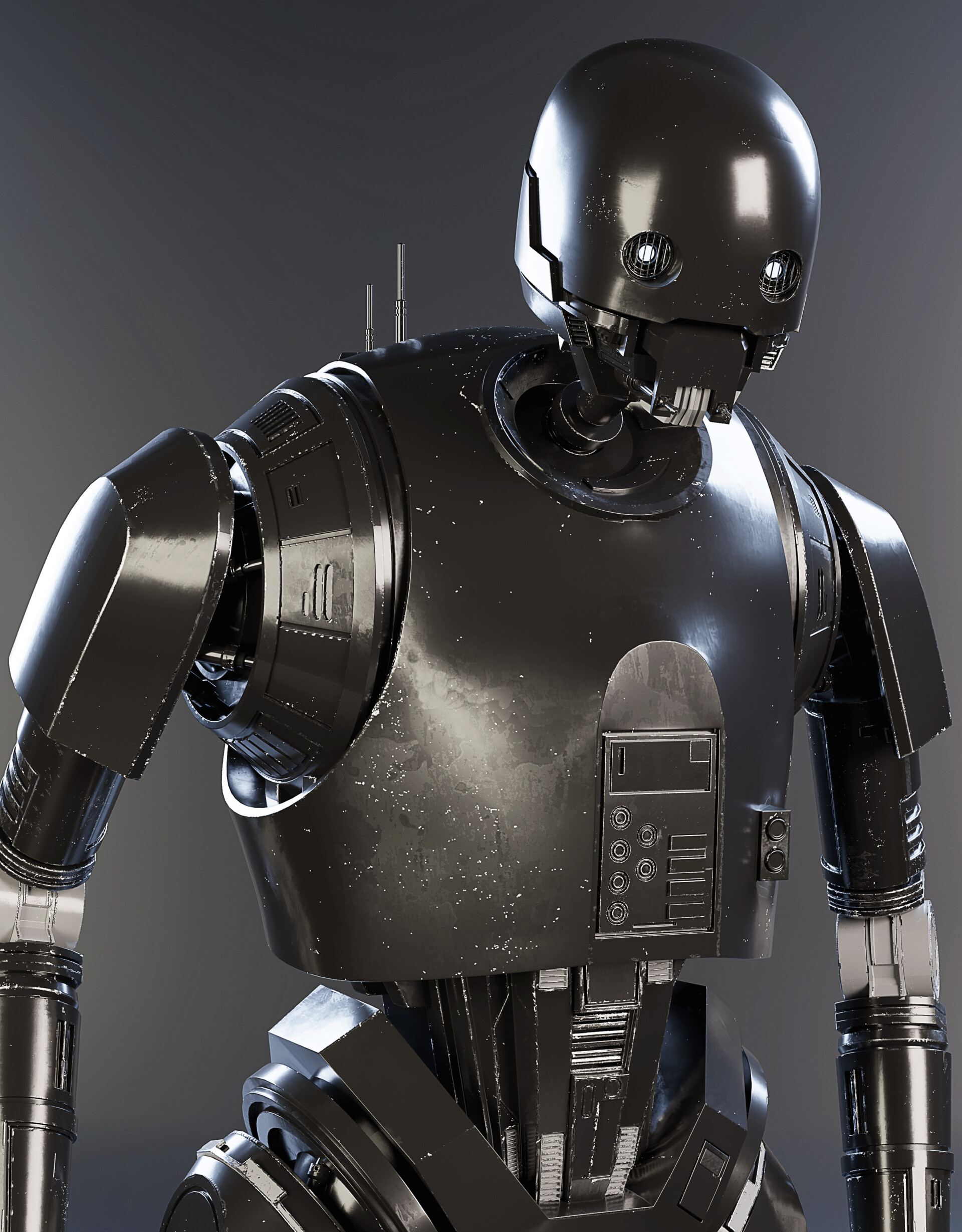 ArtStation - modeling and render K2SO