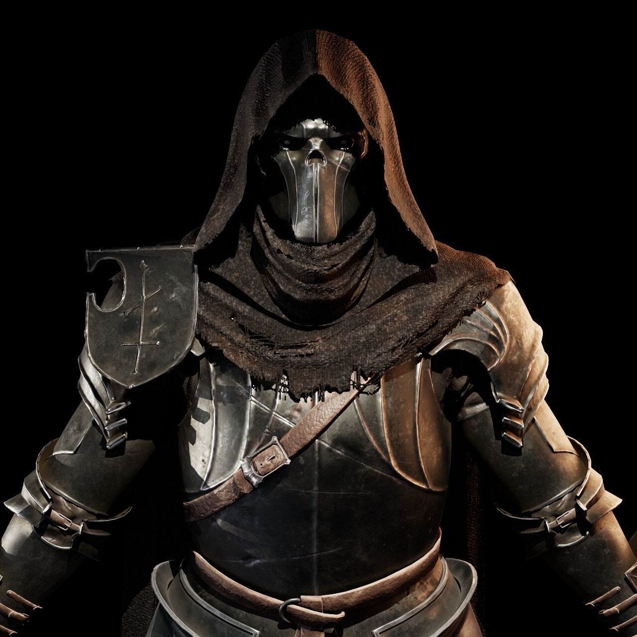 ArtStation - Chaser: A Mortal Shell Fan Art (1st Pass)