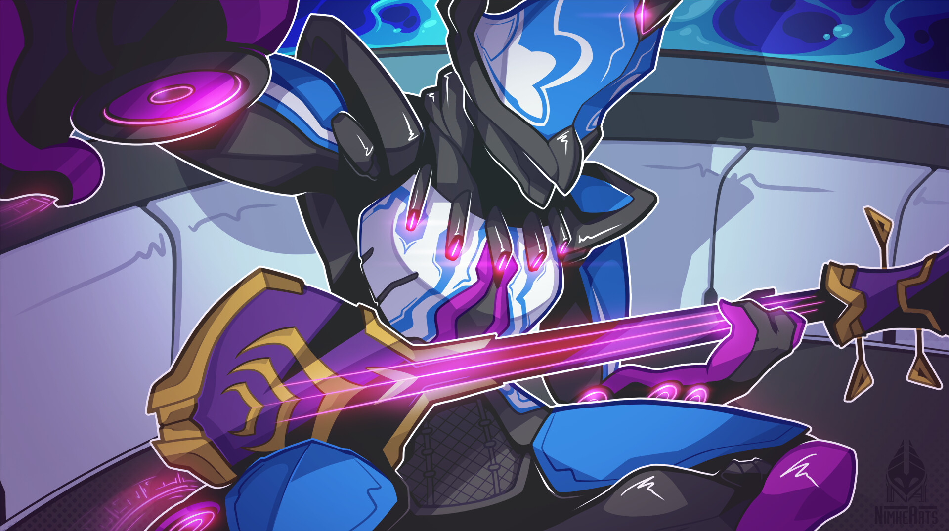 ArtStation - WARFRAME | Octavia Lifestream Cam