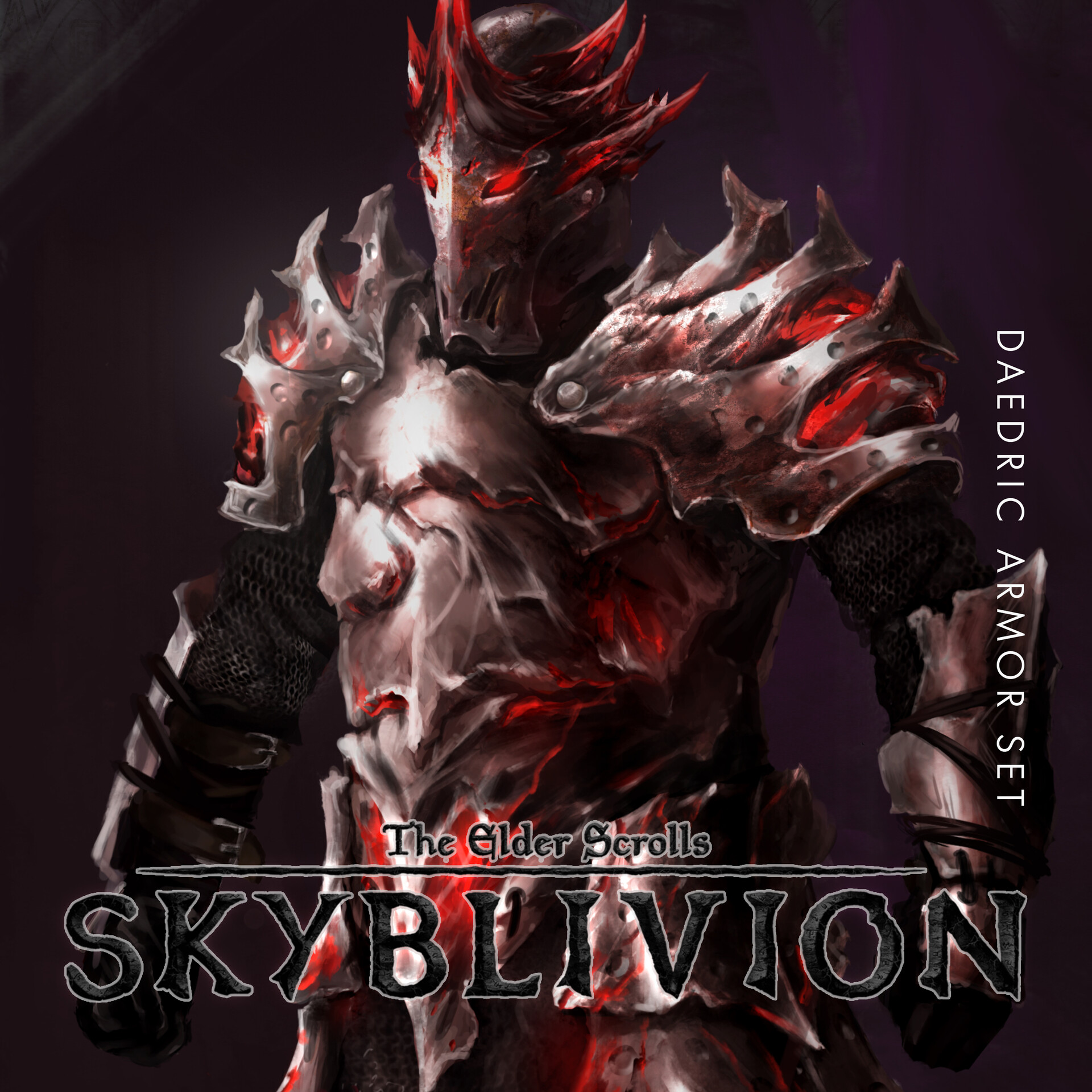 ArtStation - Oblivion's Daedric Armor Set