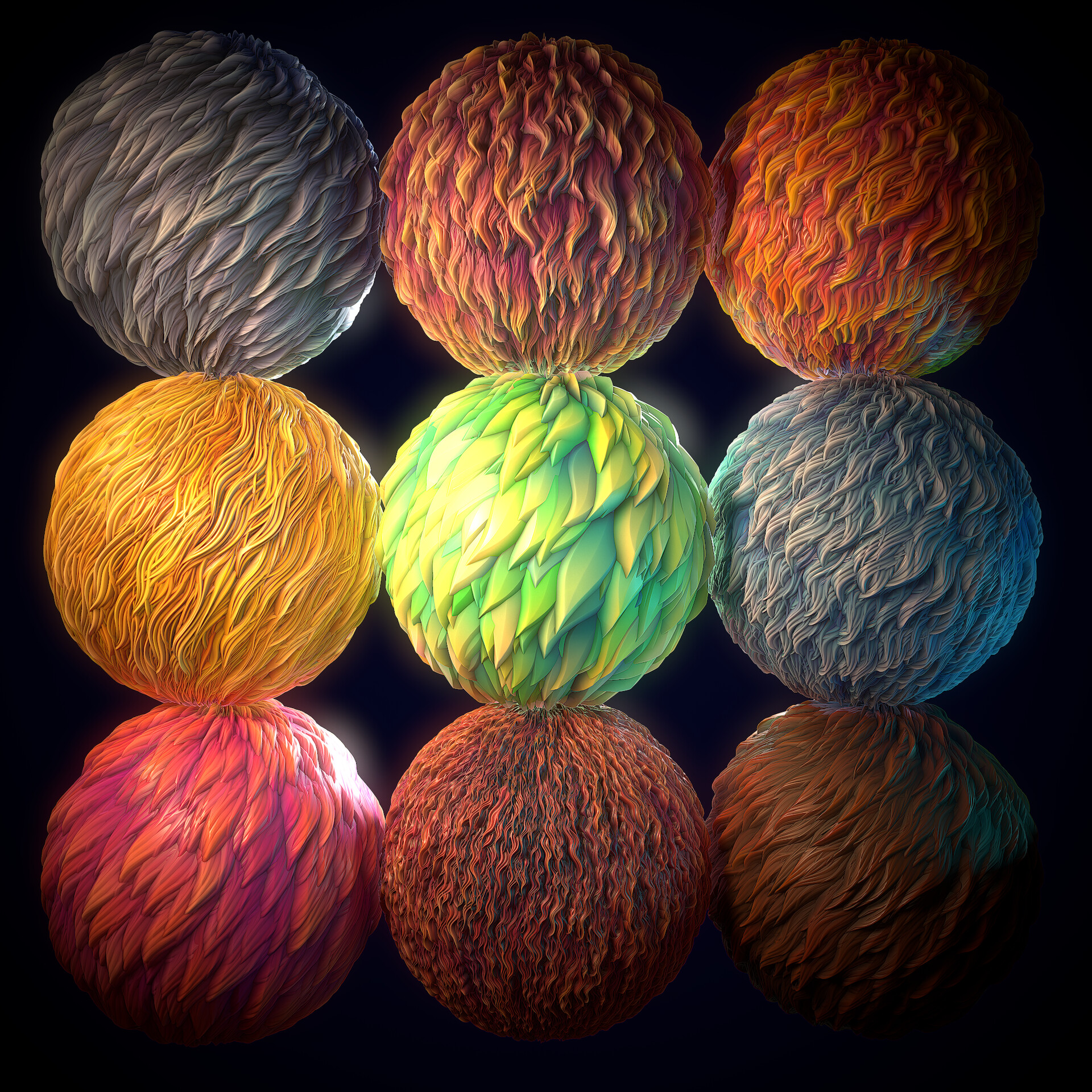 ArtStation - Smart fur material