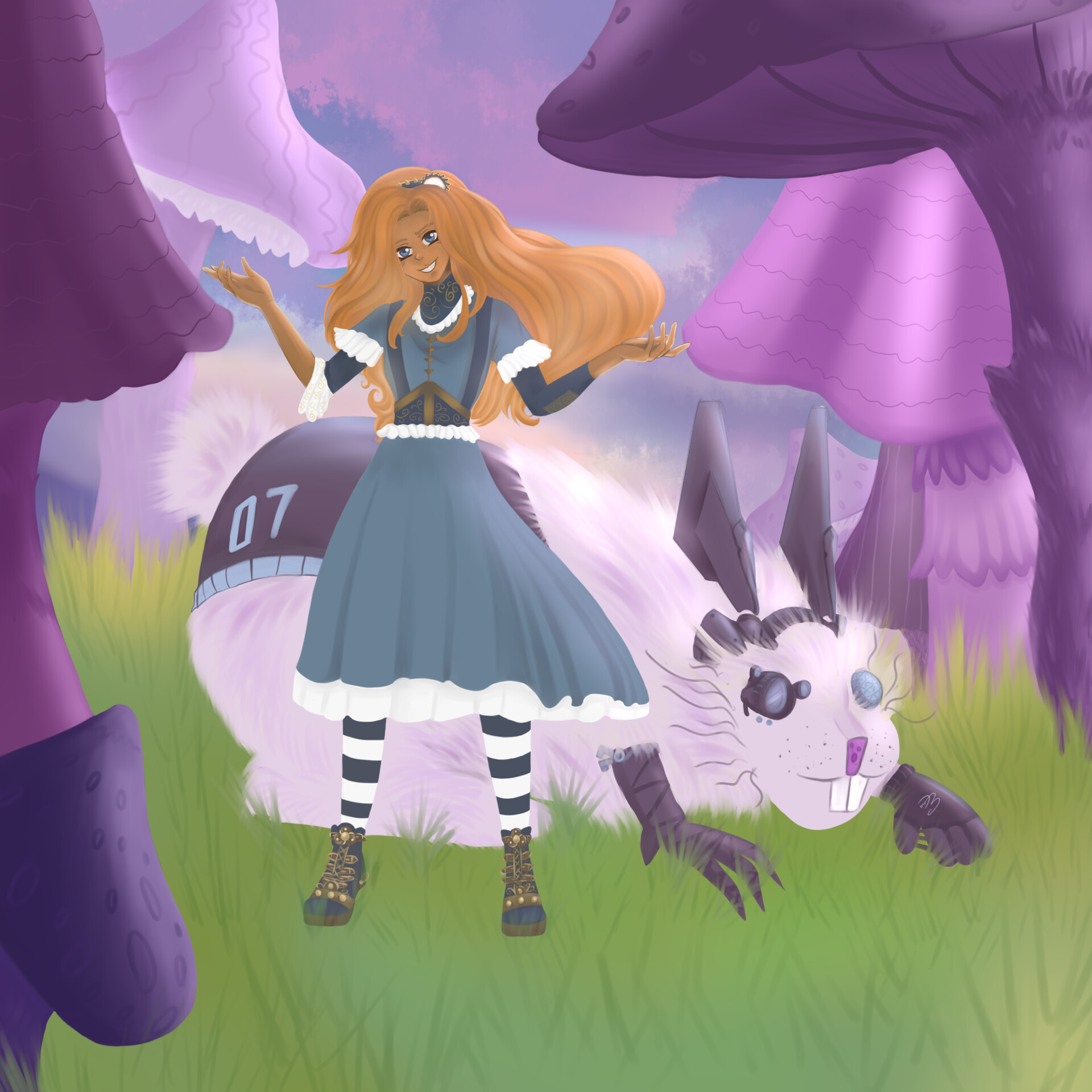 ArtStation - Design character Alice