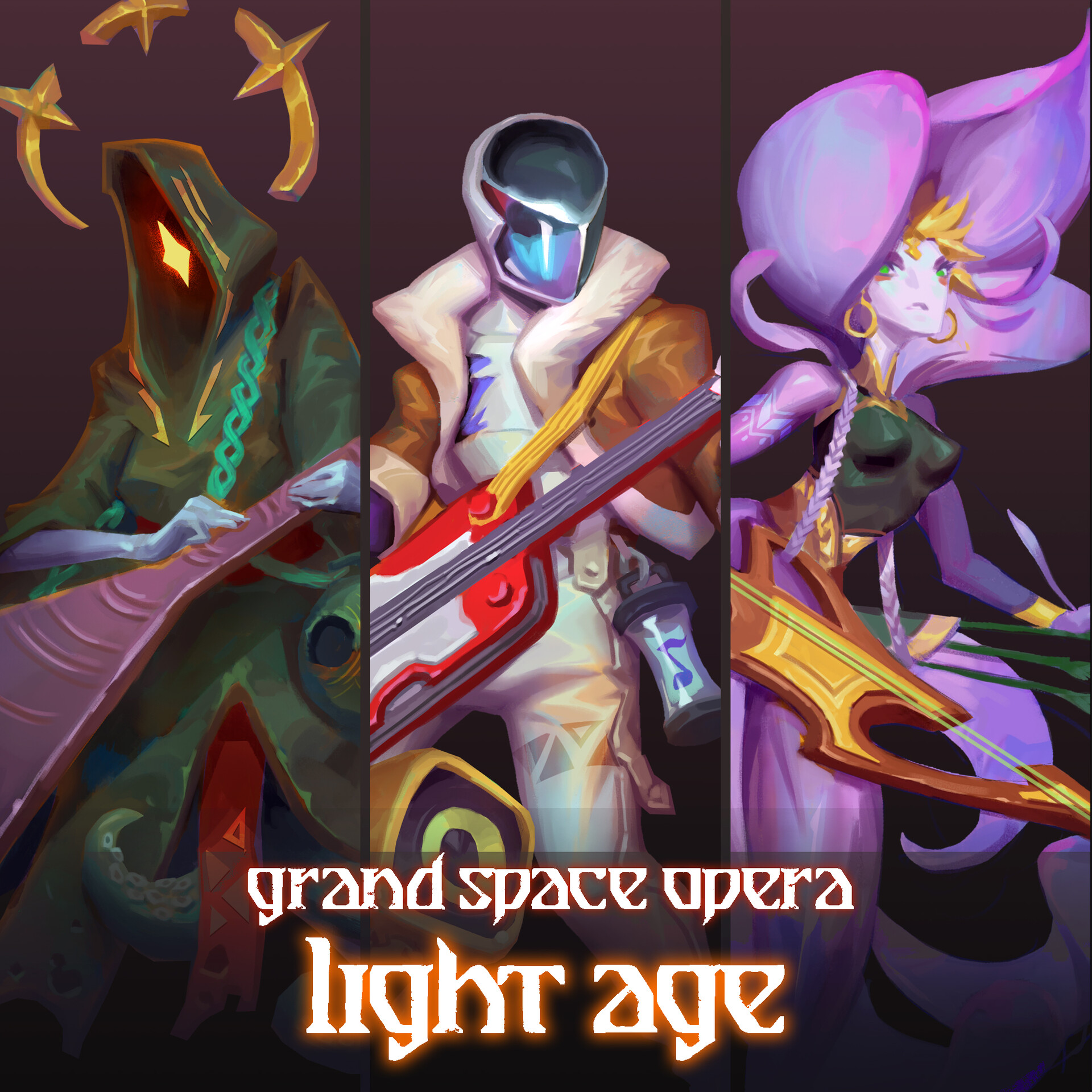 ArtStation - Grand Space Opera Challenge - Character Design