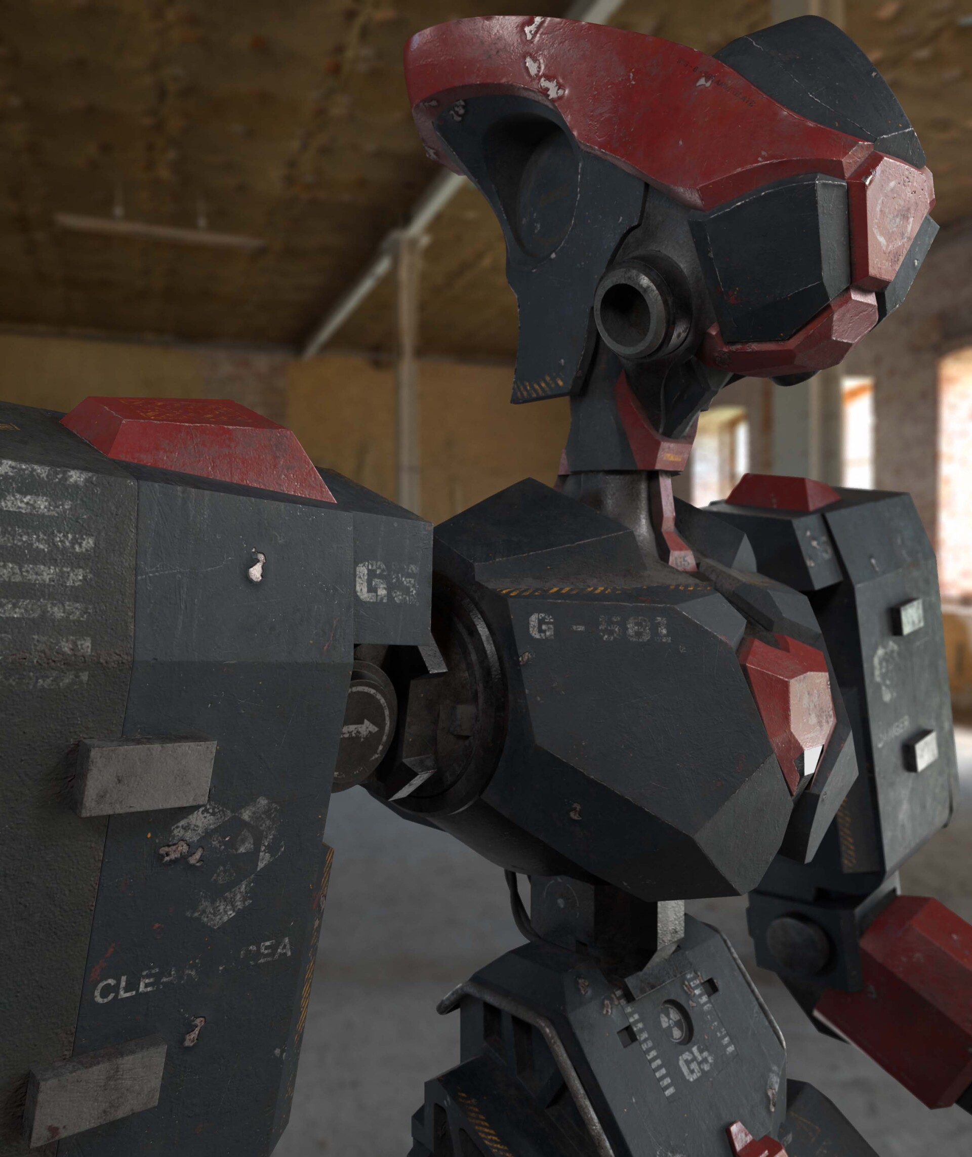 ArtStation - Guard Robot