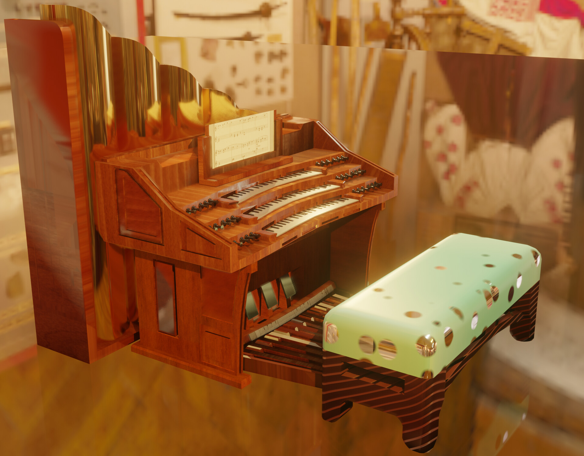 ArtStation - Mini organ