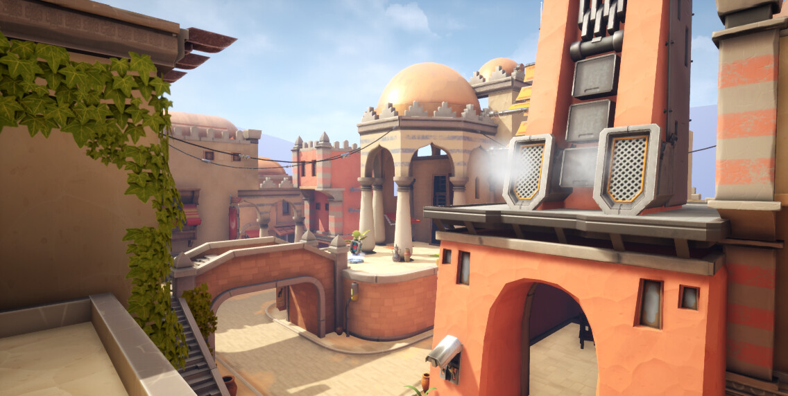 ArtStation - Overwatch Fan Art - Temple of Anubis