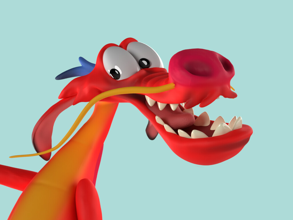 ArtStation - Mushu
