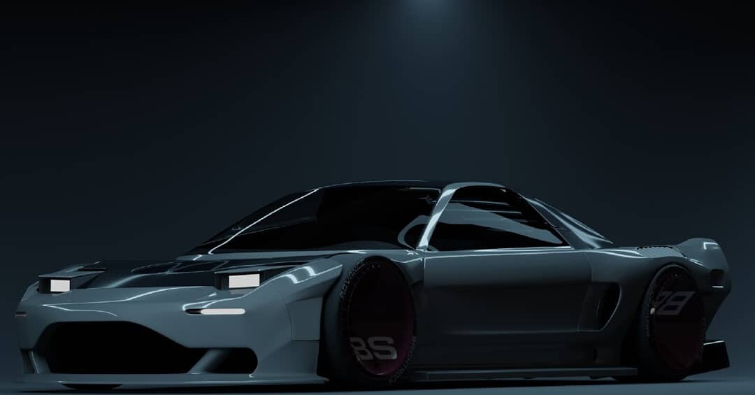 ArtStation - Honda nsx widebody