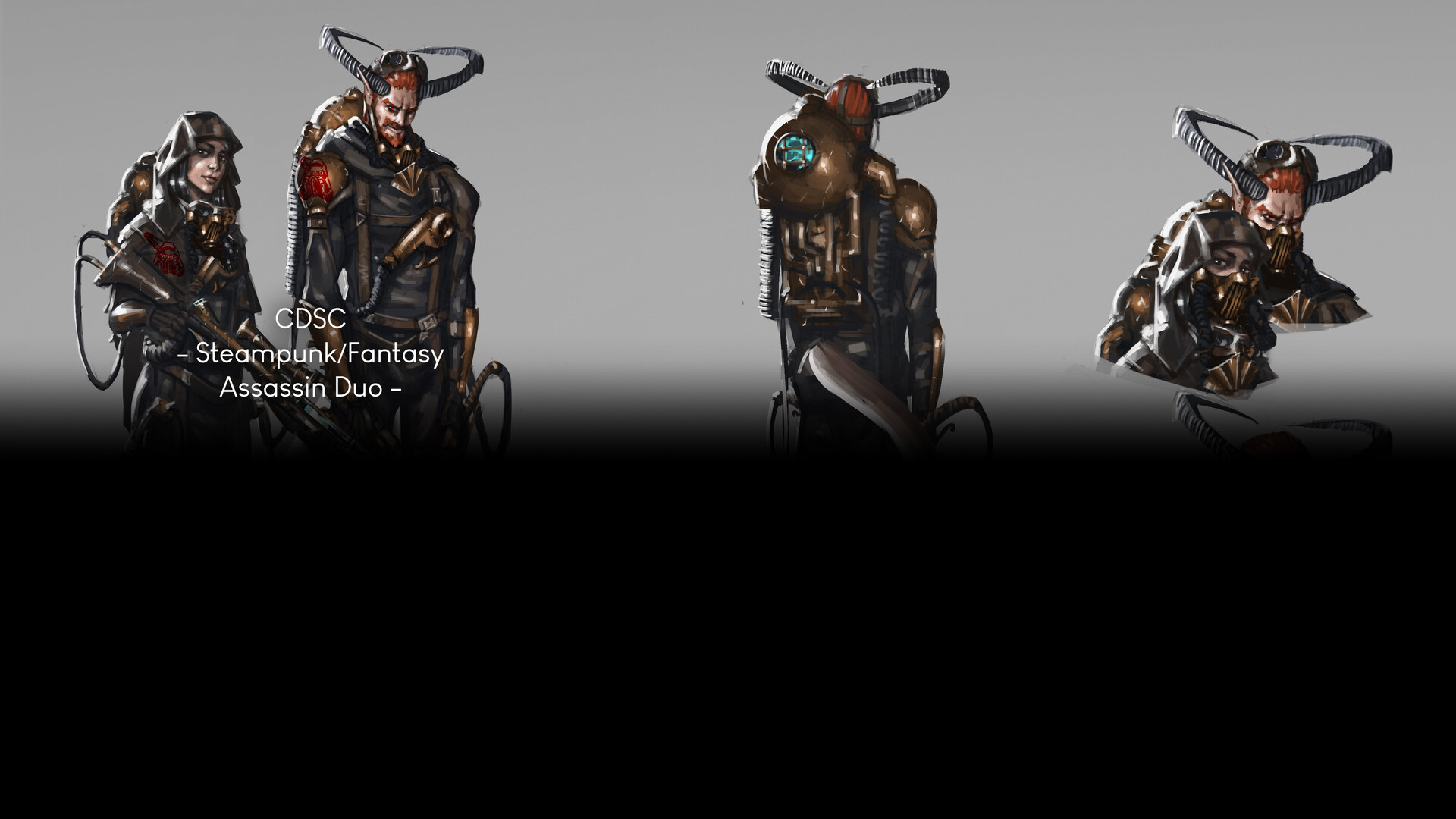 ArtStation - CDSC - Incubus/Human Steampunk Assassin
