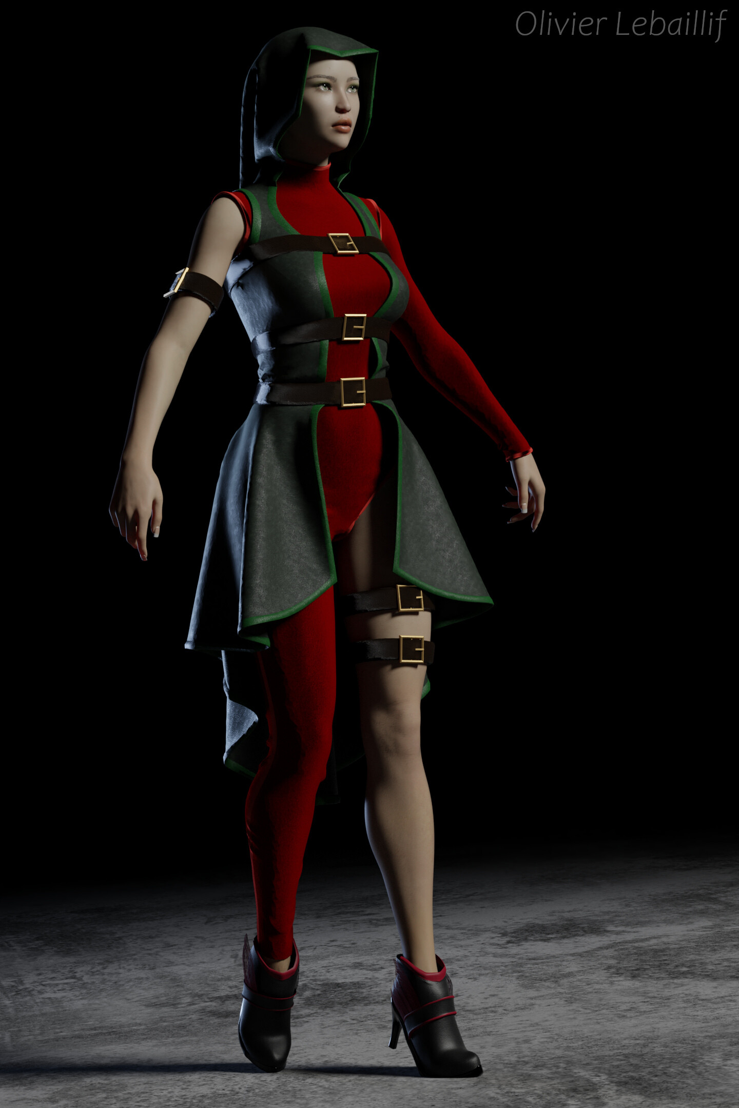 ArtStation - Fighting Elf