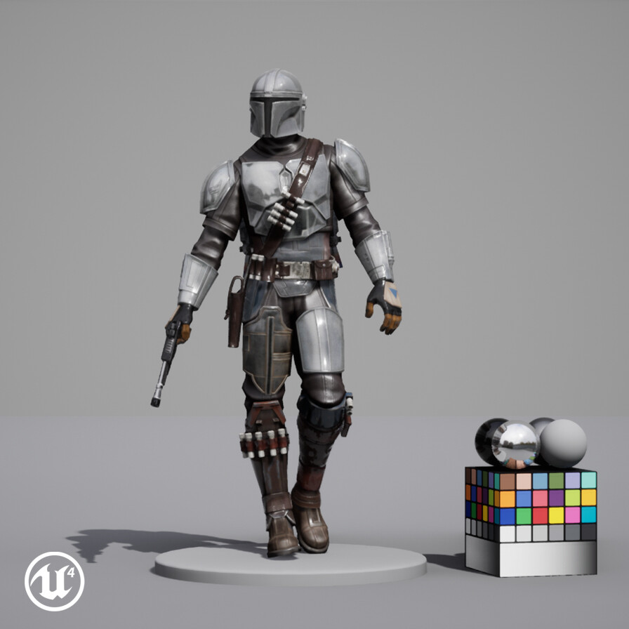 ArtStation - UE4 - Realtime LookDev Turntable - WIP