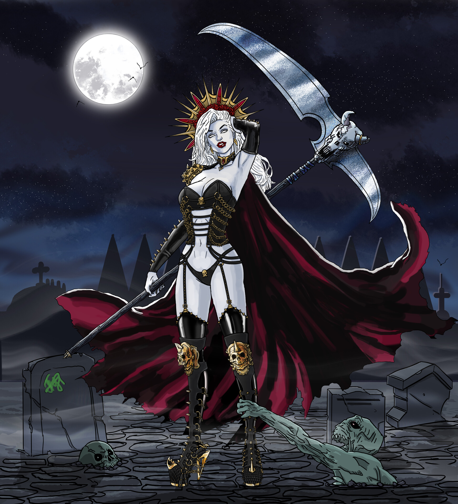ArtStation - Lady Death