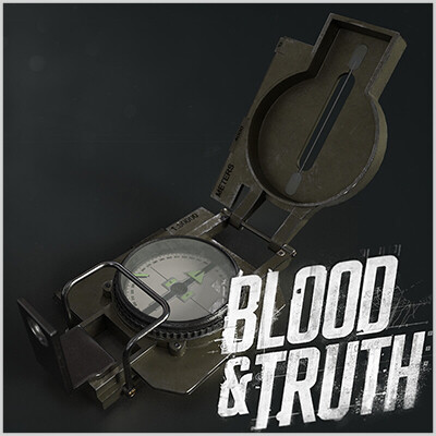 ArtStation - Blood & Truth-Compass Prop
