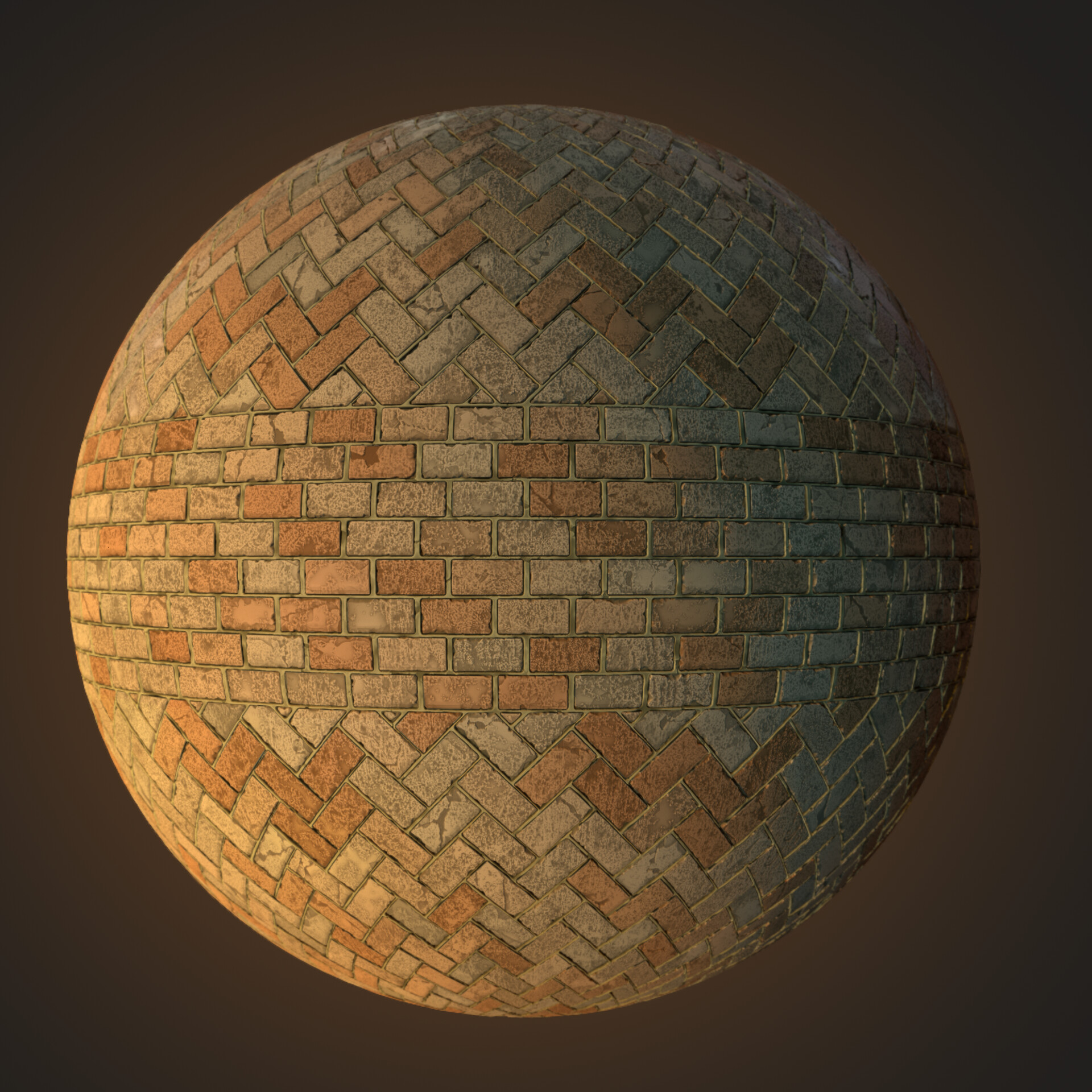 ArtStation - Herringbone Brick Pattern