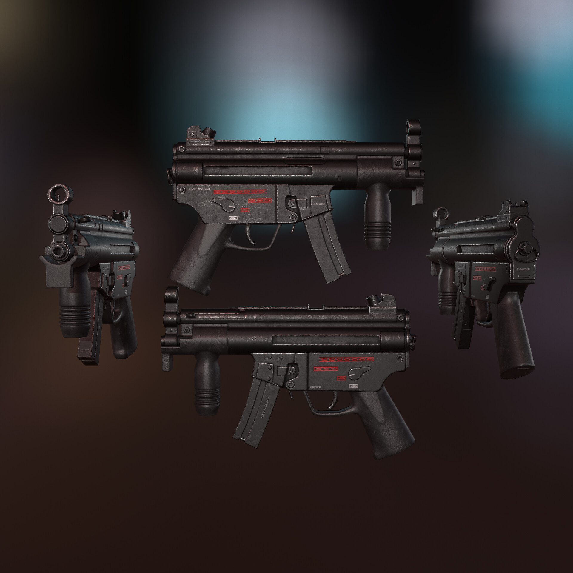 ArtStation - MP5k [GameReady]